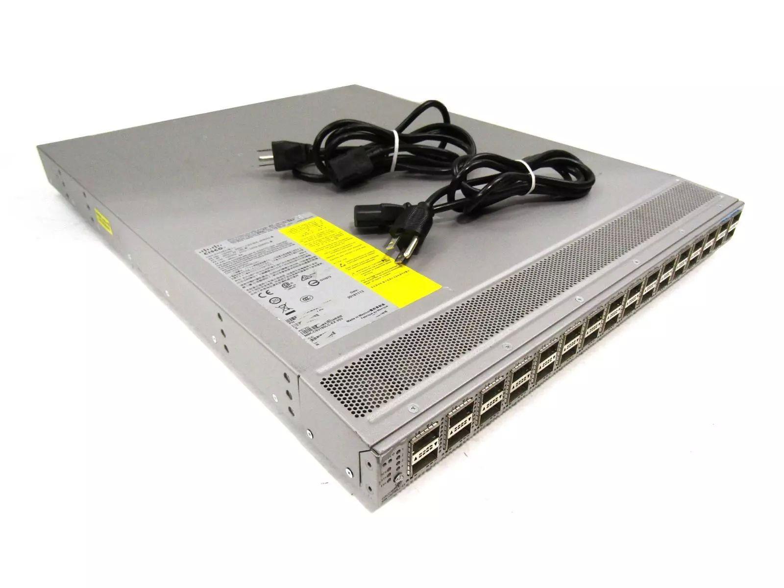 Switch Cisco Nexus 9300-EX N9K-C93180LC-EX V03 28x QSFP+ 4x puertos ...