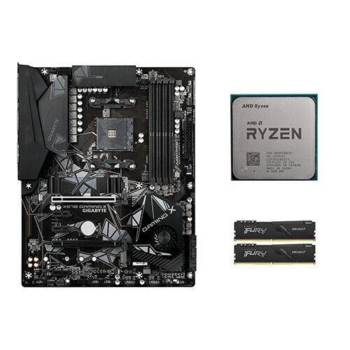 AMD Ryzen™ 9 5950X CPU+Gigabyte X570 GAMINGX motherboard+DDR4 16G 3200MHZ RAM X2