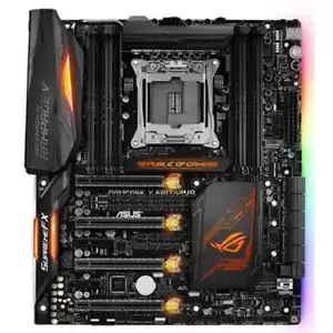 ASUS ROG RAMPAGE V EDITION 10 Motherboard For Intel X99 LGA 2011-V3 M.2 ...