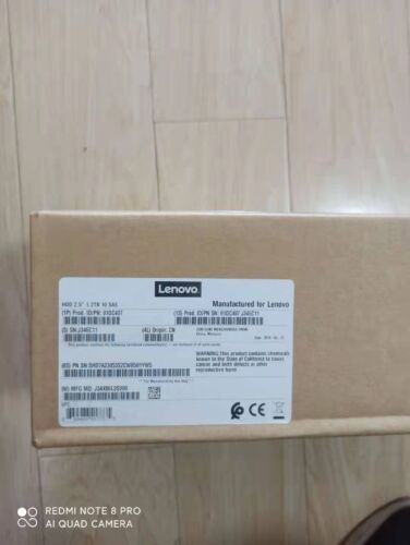Lenovo 01DC407 01DC409 1.2T 10K 2.5 SAS 12Gb DS4200 DS6200 DS2200 D1212
